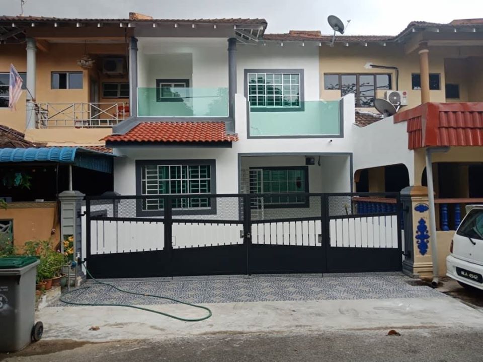 TERES DUA TINGKAT TAMAN PERINGGIT RIA, PERINGGIT MELAKA (FULLY ...